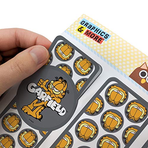 Garfield with Logo Set of 3 Glossy Laminated Bookmarks