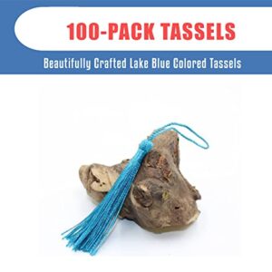 Creanoso Bookmark Tassels (Lake Blue Color)