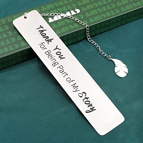 Thank You Gifts Metal Bookmark for Women Men Book Lovers Teacher Coach Appreciation Gifts Christmas Gifts for Coworker Friends Boss Lady Birthday Graduation Teachers Day Gifts for Teacher Professor