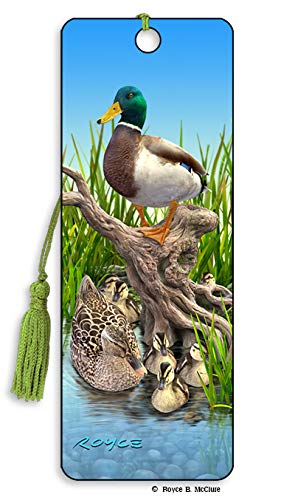 Artgame 3D Royce Bookmark Mallards (Ducks)