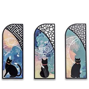 a good day pet bookmark cat literature and art account page daily page school reading book stationer y1x9 6 folder creative mark