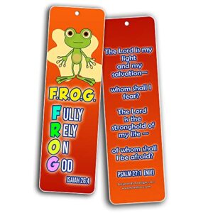 Shine for Jesus Bookmarks (60-Pack) - Perfect Gift Away for Sunday Schools