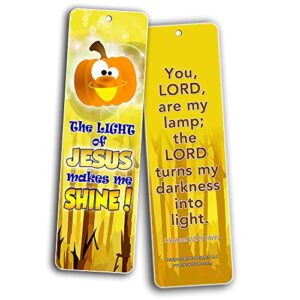 Shine for Jesus Bookmarks (60-Pack) - Perfect Gift Away for Sunday Schools