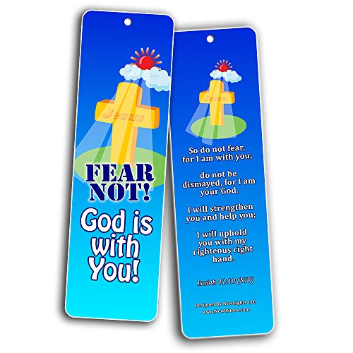 Shine for Jesus Bookmarks (60-Pack) - Perfect Gift Away for Sunday Schools