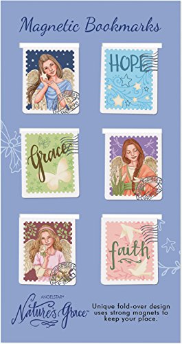 AngelStar Nature's Grace Decorative Magnetic Bookmarks (6 Pack)