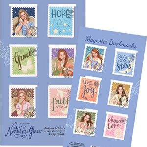 AngelStar Nature's Grace Decorative Magnetic Bookmarks (6 Pack)