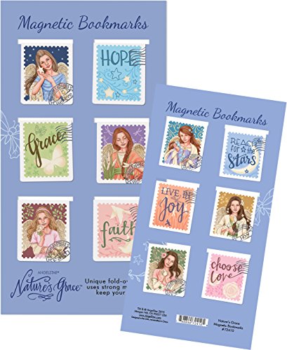 AngelStar Nature's Grace Decorative Magnetic Bookmarks (6 Pack)