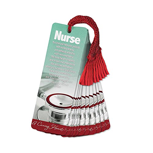 Tassel Bookmark Pack of 12 - Nurse