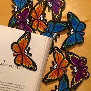 Dragonfly Bulk Bookmarks (Set of 10) Bulk Bookmarks for Kids Girls Boys Teens. Perfect for Gifts, Student Incentives, Birthday Party Favors, Reading Incentives, Awards and Promotions!