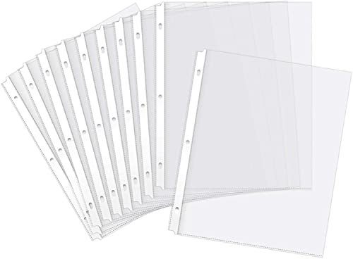 Sheet Protectors | 200 Pack Page Protectors - Sheet Protectors for 3 Ring Binder, 8.5” x 11”