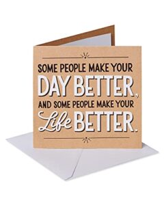 american greetings thank you card (day better)