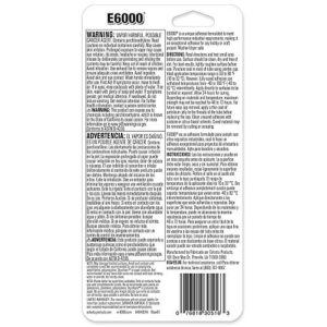 E6000 230516 Craft Adhesive 0.5 fl oz