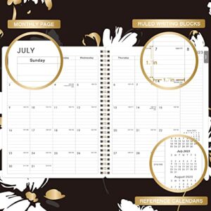 2023-2024 Planner - Weekly Monthly Planner from July 2023 - June 2024, 8" x 10" Calendar Planner with To Do List, Floral Cover with Twin-Wire Binding