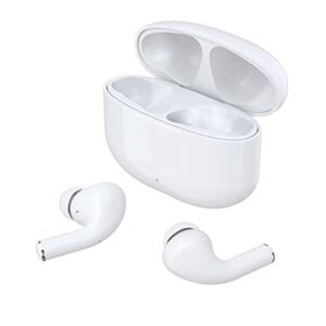 Wireless Earbuds, A30Pro TWS Bluetooth 5.1 IPX5 Water Resistance 32Hrs Playtime, Smart Touch Control, Noise Canceling with Hi-Fi Stereo Earphones for iPhone and Android (Ear Handle Touch Control)