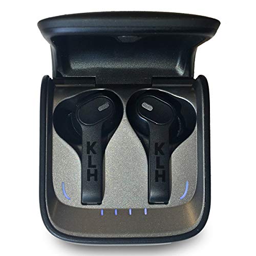 KLH Fusion True Wireless Noise-Cancelling Earbuds with Bluetooth