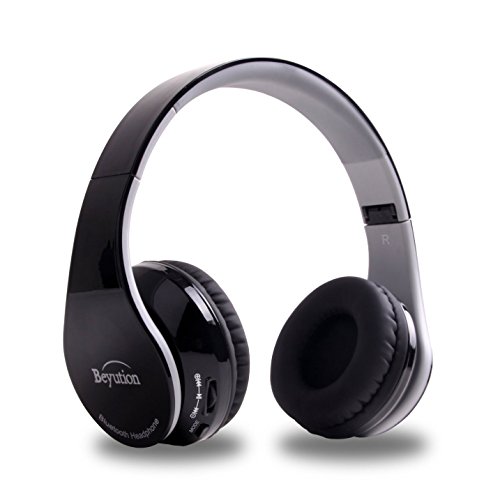 New Beyution@ Over-Ear HiFi Bluetooth Headphones for Samsung Galaxy S4 S3 Note 2 Note 3 and Galaxy Tablet-Best Audio Quality Quick Shipping!