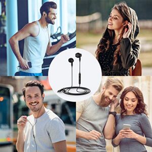 USB C Headphone, WamGra USB C Headphones with Microphone, HiFi Stereo Braided Magnetic USB C Earbuds, Type C Headphone for Google Pixel 4 3 2 XL,MacBook,iPad Pro 2018,OnePlus 6T/7T Pro,Samsung Note 10