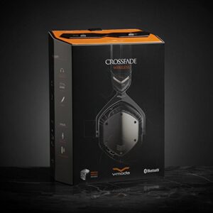 V-MODA Crossfade Wireless Over-Ear Headphone, Gunmetal Black