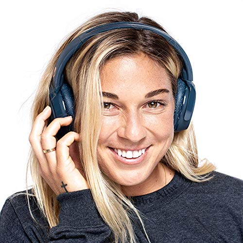 Skullcandy Riff Wireless On-Ear Headphones with Microphone, Bluetooth Wireless, Rapid Charge 12-Hour Battery Life, Foldable, Plush Ear Cushions with Durable Headband, Black (Renewed)