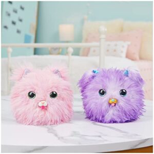 What the Fluff, Purr ‘n Fluff, Surprise Reveal Interactive Toy Pet with over 100 Sounds and Reactions, Kids Toys for Girls Ages 5 and up