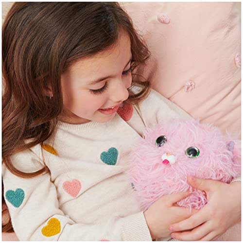 What the Fluff, Purr ‘n Fluff, Surprise Reveal Interactive Toy Pet with over 100 Sounds and Reactions, Kids Toys for Girls Ages 5 and up