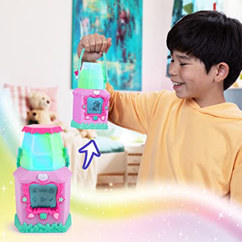 Got2Glow Fairy Pet Finder – Magic Fairy Jar Toy Includes 40+ Electronic Pets (Purple)