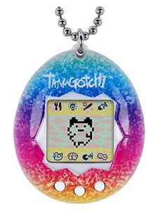 tamagotchi electronic game, rainbow