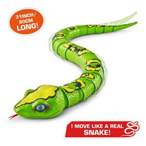 Robo Alive King Python by ZURU (Frustration Free Packaging) Battery-Powered Robotic Snake , Interactive Kids Toys, Giant Prank Snake Toy for Boys, 31 Inches