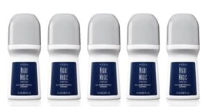 avon night magic roll-on anti-perspirant deodorant set of 5