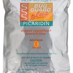 Skin So Soft Bug Guard + Picaridin Towelettes 8's (Basic)