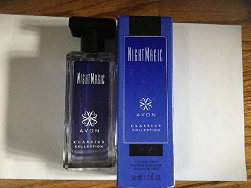 Lot of 4 Avon Classics Collection Night Magic Evening Musk Cologne Spray For Her 1.7 Ounce