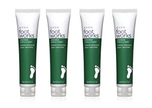 avon foot works intensive callus cream lot of 4