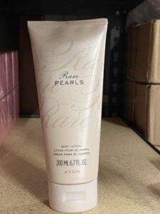 avon rare pearls body lotion 6.7 fl. oz.