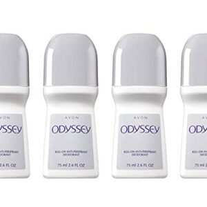 Avon Odyssey Roll-on Anti-perspirant Deodorant Size 2.6 oz (4-Pack)