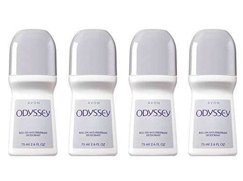 Avon Odyssey Roll-on Anti-perspirant Deodorant Size 2.6 oz (4-Pack)