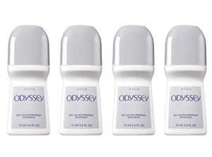 avon odyssey roll-on anti-perspirant deodorant size 2.6 oz (4-pack)