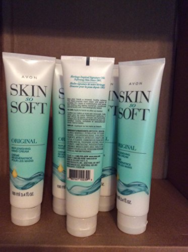 Avon Skin So Soft Original Replenishing Hand Cream lot 5 pcs