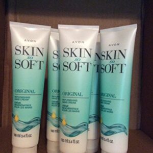 Avon Skin So Soft Original Replenishing Hand Cream lot 5 pcs