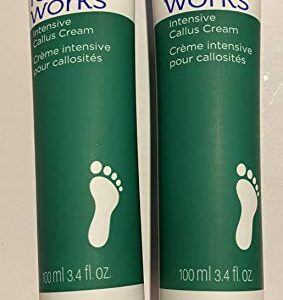 TWO (2) Avon Foot Works Intensive Callus Cream 3.4 Fl. Oz.