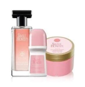 avon 3 pc sweet honesty gift set