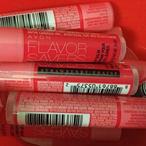 Avon Flavor Savers Lip Balm Strawberry (Lot of 10)