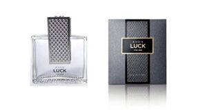 avon luck for him eau de toilette spray 2.5 oz