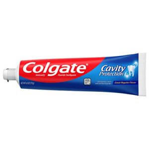 Colgate Cavity Protection Toothpaste With Fluoride, 6 Oz, Pack of 3