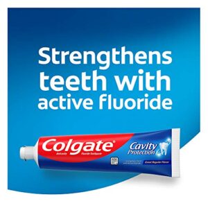 Colgate Cavity Protection Toothpaste With Fluoride, 6 Oz, Pack of 3