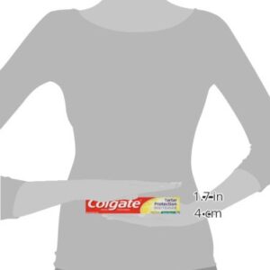 Colgate Tartar Protection Toothpaste With Whitening, Crisp Mint - 6.0 Oz, 0.44 Fl Oz