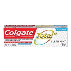 colgate pa total clean mint toothpaste, 3.3 oz