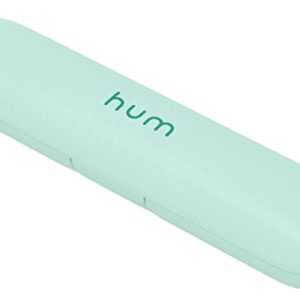 hum by Colgate Smart Battery Toothbrush Kit, Sonic Toothbrush with Travel Case (Teal)