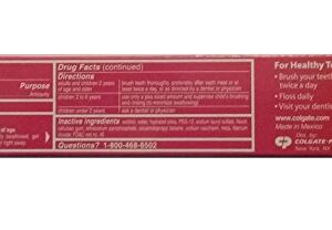 Colgate Anticavity Fluoride Toothpaste Sparkling White Cinnamint with Cinnamon & Natural Mint Flavor Gel - Gluten Free