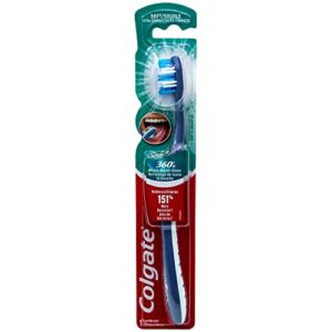 Colgate 360 Whole Mouth Clean Toothbrush, Ultra Compact Head, Soft (Colors Vary) - Pack of 6