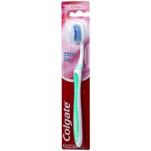 Colgate Wave Gum Comfort Toothbrush, Ultra Soft Compact Head (Colors Vary) - Pack of 2